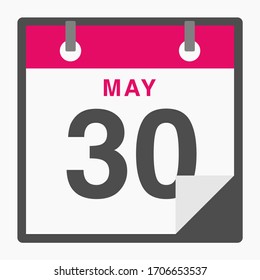 233 Calendar may 30th Stock Illustrations, Images & Vectors | Shutterstock