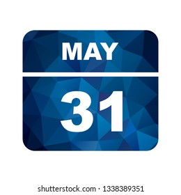 May 31 Calendar Date Icon Stock Stock Vector (Royalty Free) 1750075643