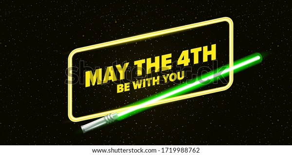May 4th Be You Greeting Vector Stock Vector (Royalty Free) 1719988762