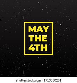 May Fourth Banner Sign Design Concept Stock Vector (Royalty Free ...