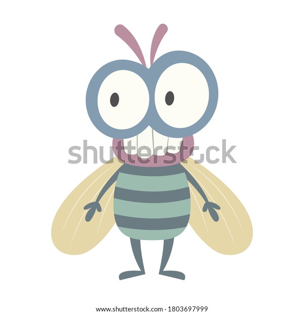 Mayfly Vector Illustration Cartoon Isolated On Stock Vector (Royalty ...