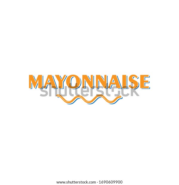 Mayonnaise Logo Icon Vector Illustration Stock Vector (Royalty Free ...