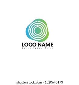 Maze Logo Concept Designed Your Web Stock Vector (Royalty Free ...