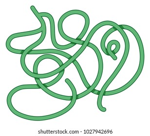 Maze Template Green Path Illustration: เวกเตอร์สต็อก (ปลอดค่าลิขสิทธิ์ ...