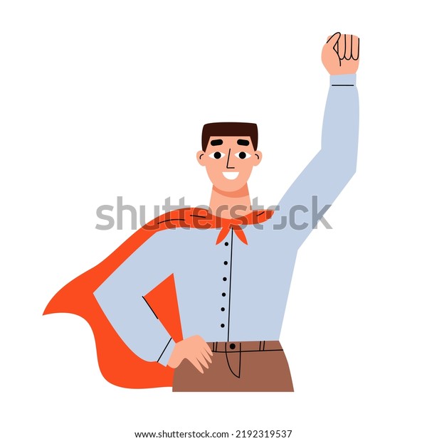 Concept Mbti. Le commandant. Un homme : image vectorielle de stock ...