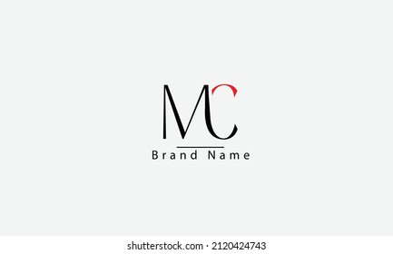 Mc Cm M C Abstract Vector Stock Vector (Royalty Free) 2120424743 ...