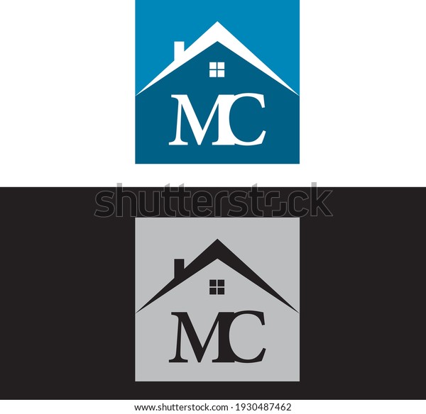 Mc Creative House Logo Your Company Stock Vector (Royalty Free ...