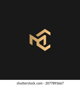 Mc Logo Vector Mc Icon Vector Stock Vector (Royalty Free) 2077893667 ...