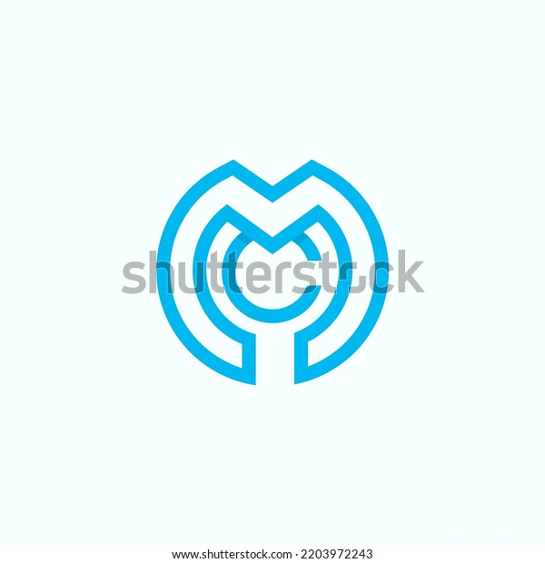 Mc Mmc Modern Logo Vector Illustration Stock Vector (Royalty Free ...