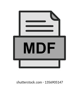 409 Mdf icon Images, Stock Photos & Vectors | Shutterstock