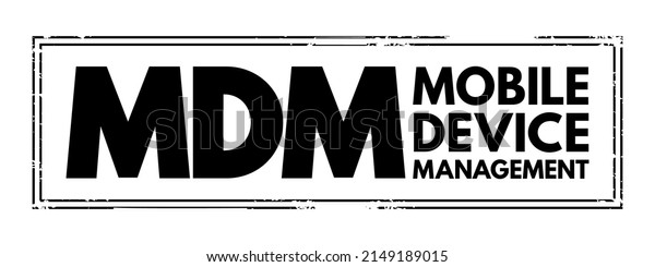 Administración de dispositivos móviles MDM: metodología: vector de ...