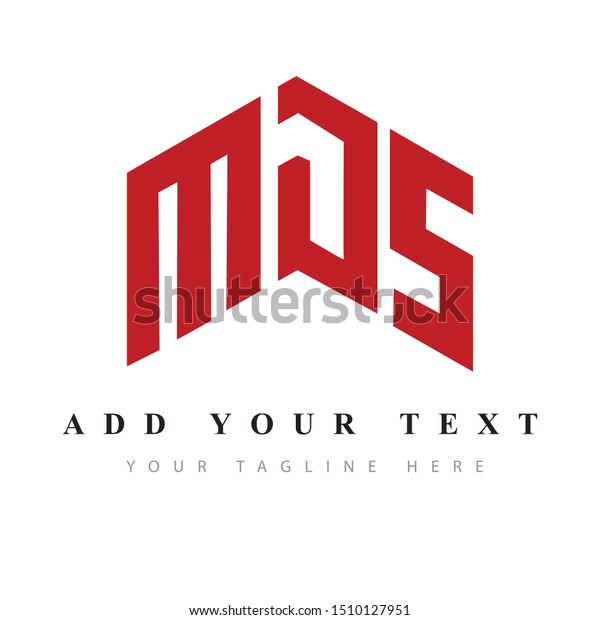 Mds Logo Design Illustration Vector Art Stock Vector (Royalty Free ...