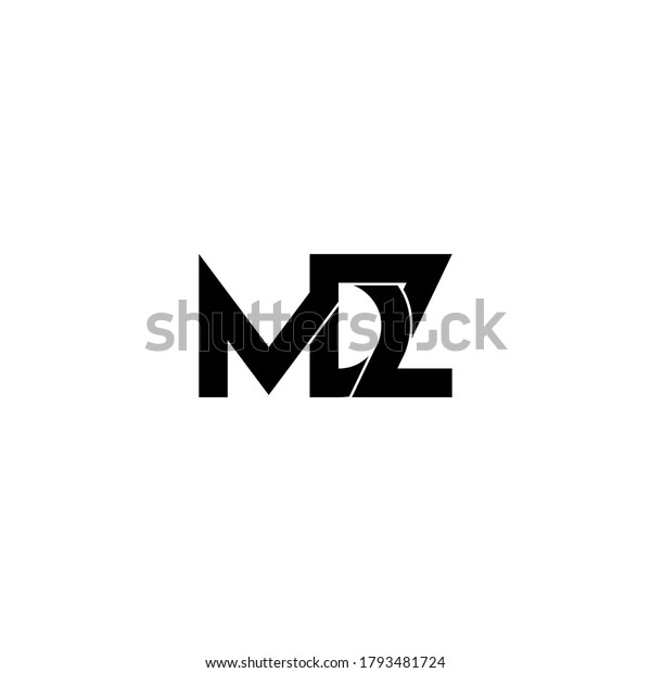 Mdz Letter Original Monogram Logo Design Stock Vector (Royalty Free ...