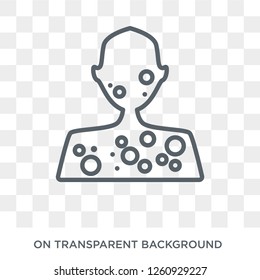 Measles Icon Trendy Flat Vector Measles Stock Vector (Royalty Free ...
