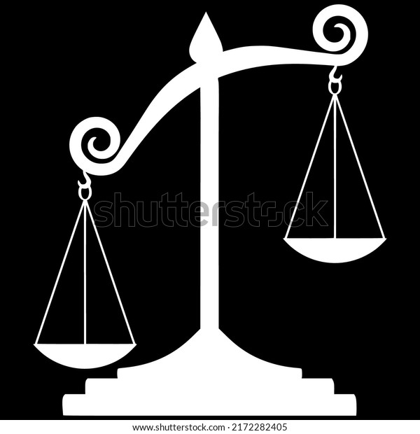 Measure Weight Justice Scale Vector Vector: เวกเตอร์สต็อก (ปลอดค่า ...