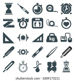 Measure Icons Set 25 Editable Outline: เวกเตอร์สต็อก (ปลอดค่าลิขสิทธิ์ ...