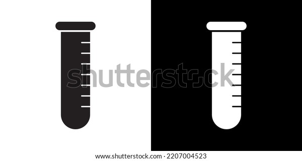 Measuring Tube Icon Vector Clipart Style Stock Vector (Royalty Free ...