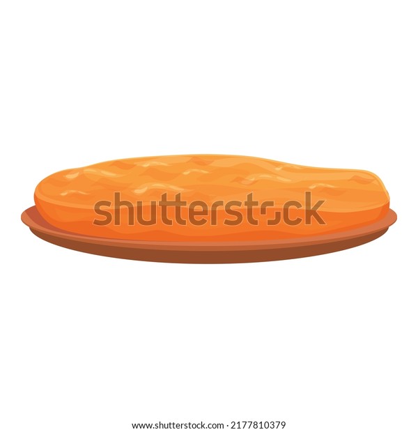 Meat Dish Icon Cartoon Vector Food Stock Vector (Royalty Free ...