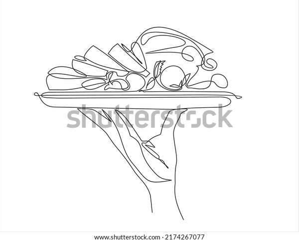 12,138 Catering Drawing Images, Stock Photos & Vectors | Shutterstock