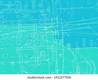 Mechanic Blue Color Vector Texture Background Stock Vector (Royalty ...