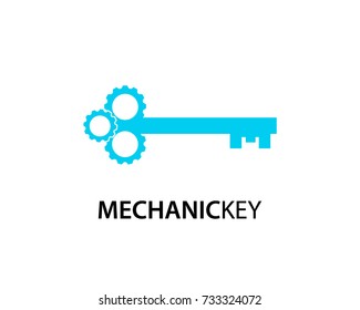 Mechanic Key Logo Template Design Stock Vector (Royalty Free) 733324072 ...