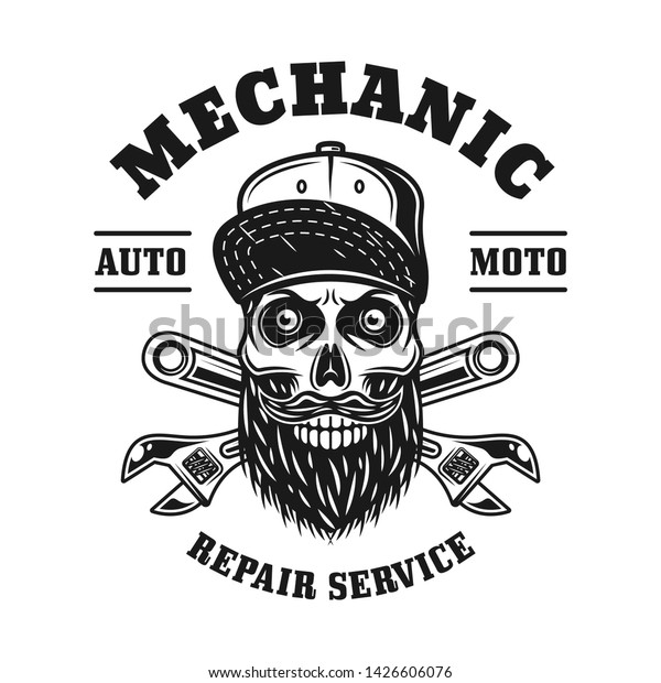 1,538 Mechanic Skulls Vector Images, Stock Photos & Vectors | Shutterstock