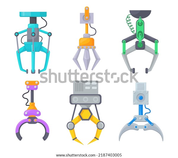 Mechanical Claw Toy Grabbing Machine Tool: เวกเตอร์สต็อก (ปลอดค่า ...