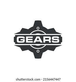 Mechanical Gear Logo Design Icon Vector Stock Vector (Royalty Free ...