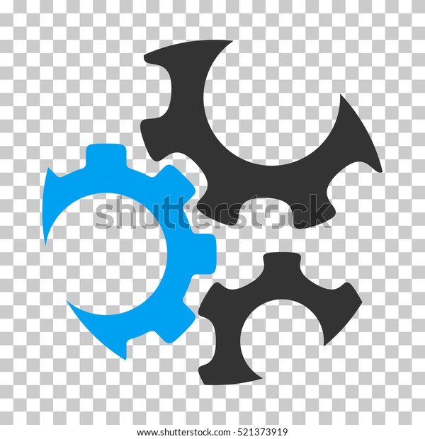 Mechanics Gears Icon Vector Pictogram Style Stock Vector (Royalty Free ...