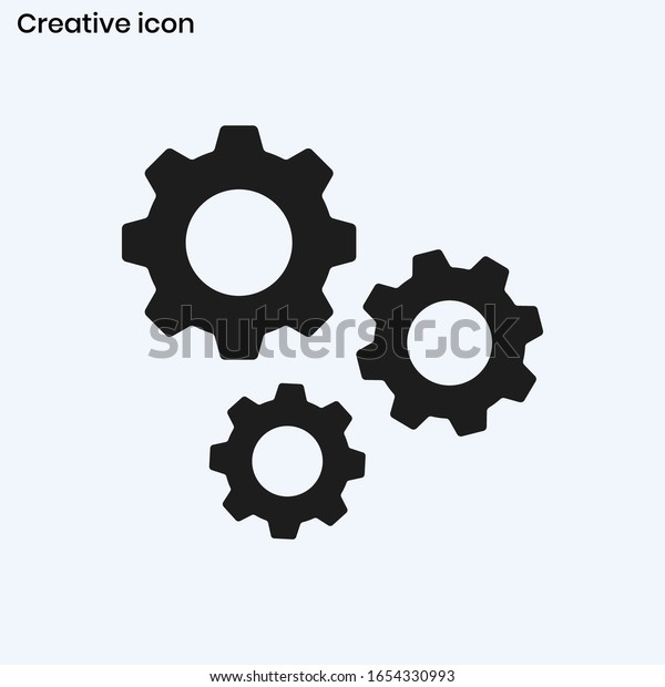 Mechanism Icon Vector Eps 10 Stock Vector (Royalty Free) 1654330993 ...