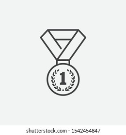 Medal Logo Template Vector Illustration Icon Stock Vector (Royalty Free ...