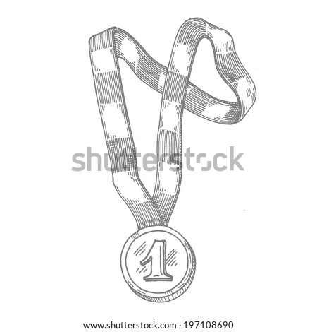 Olympic Medal Drawing | Free download on ClipArtMag