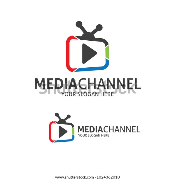 Media Channel Logo Stock Vector (Royalty Free) 1024362010