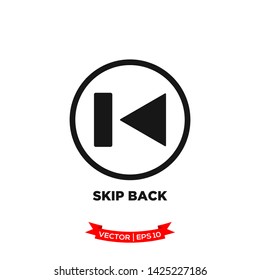 Media Control Icon Trendy Flat Style Stock Vector (Royalty Free ...