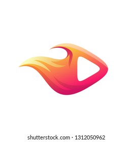 Media Logo Design Stock Vector (Royalty Free) 1312050962 | Shutterstock
