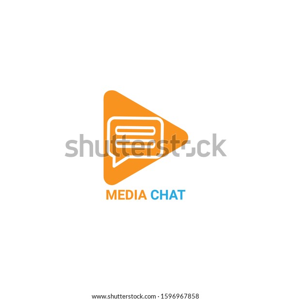 Media Logos Form Media Messages Chat Stock Vector (Royalty Free ...