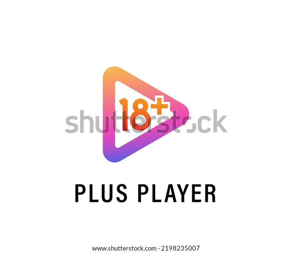 Media Player Number 18 Logo Design Stock Vector (Royalty Free ...