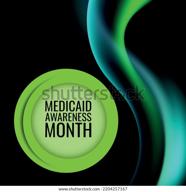 Medicaid Awareness Month Design Suitable Greeting Stock Vector (Royalty ...