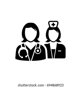 Medical Assistant Icon Stock Vector (Royalty Free) 694868923 | Shutterstock
