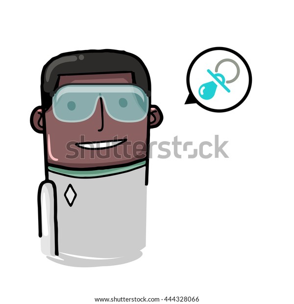 Medical Avatar Vector Illustration Stock Vector (Royalty Free ...