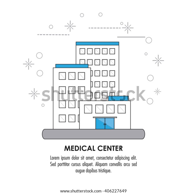 Medical Center Illustration Vector Illustration Stock Vector (Royalty Free) 406227649 | Shutterstock