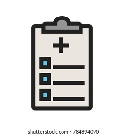 Medical Chart Icon Stock Vector (Royalty Free) 784894090 | Shutterstock