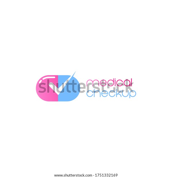 Medical Checkup Logo Template Vector Stock Vector (Royalty Free ...
