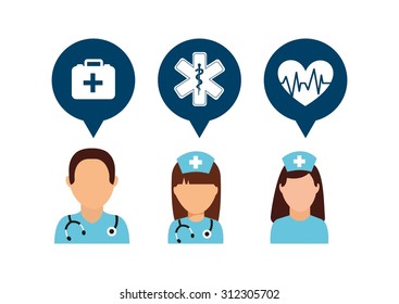 Medical Concept Design Vector Illustration Eps10 Stock Vector (Royalty ...
