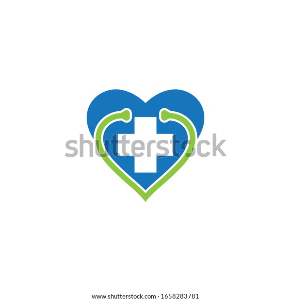 Medical Cross Logo Vector Icon Illustration Stock Vector (Royalty Free ...