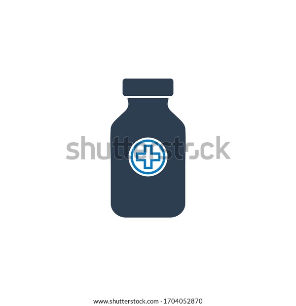Medical Drug Icon Editable Vector Eps Stock Vector (Royalty Free ...
