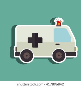 Medical Emergency Design Stock Vector (Royalty Free) 417896842 ...