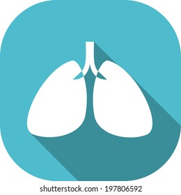 Set Lungs Icons Stock Vector (Royalty Free) 1333883147