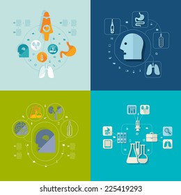 Medical Flat Infographic Stock Vector (Royalty Free) 291914963 Medical Flat Infographic Stock Vector (Royalty Free) 291914963