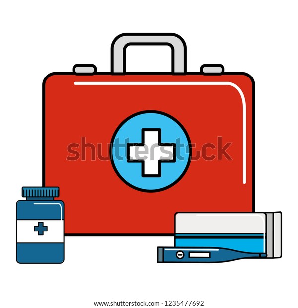 Medical Kit Design Stock Vector (Royalty Free) 1235477692 | Shutterstock